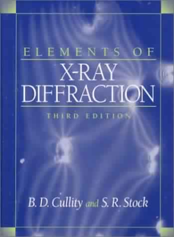 Elements of X-Ray Diffraction | Download free books legally